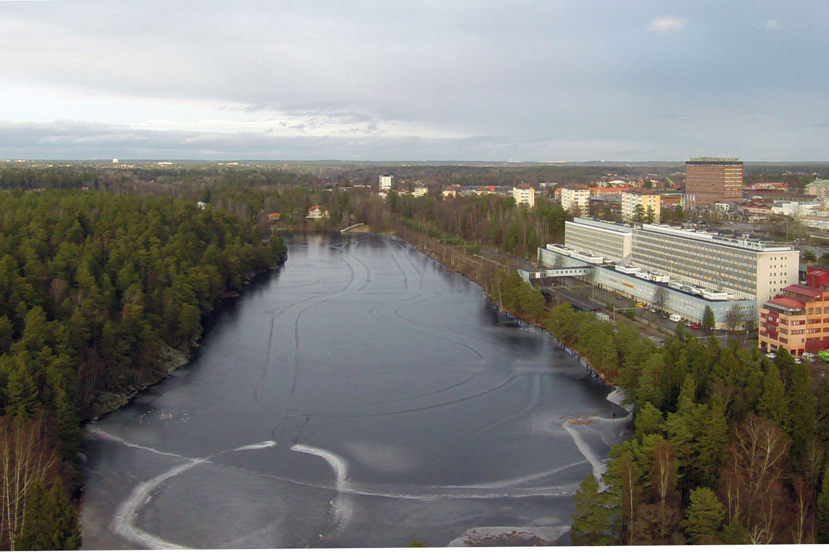 Aerial photos of Haninge Centrum – Daniel Johansson
