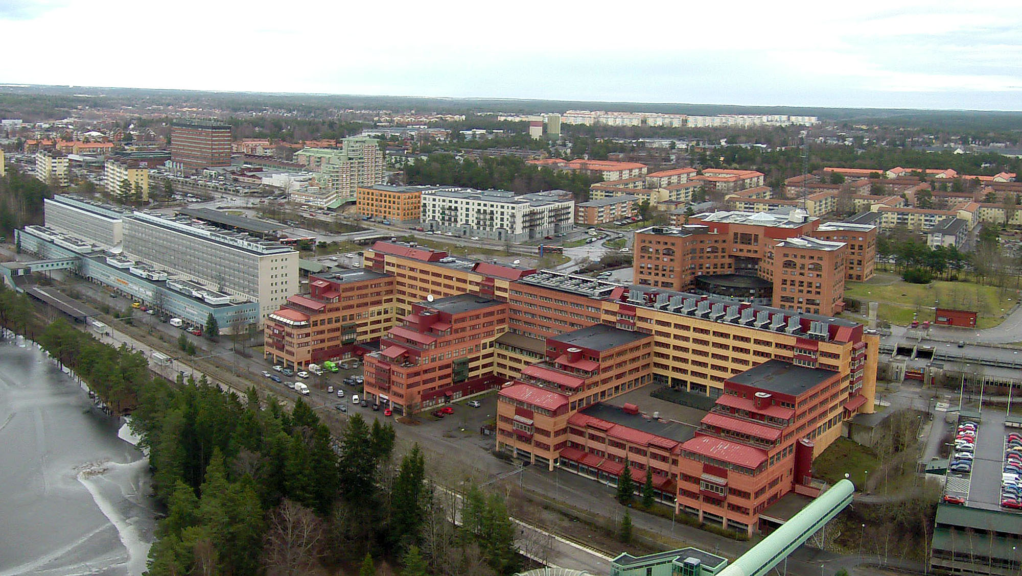 Aerial photos of Haninge Centrum – Daniel Johansson